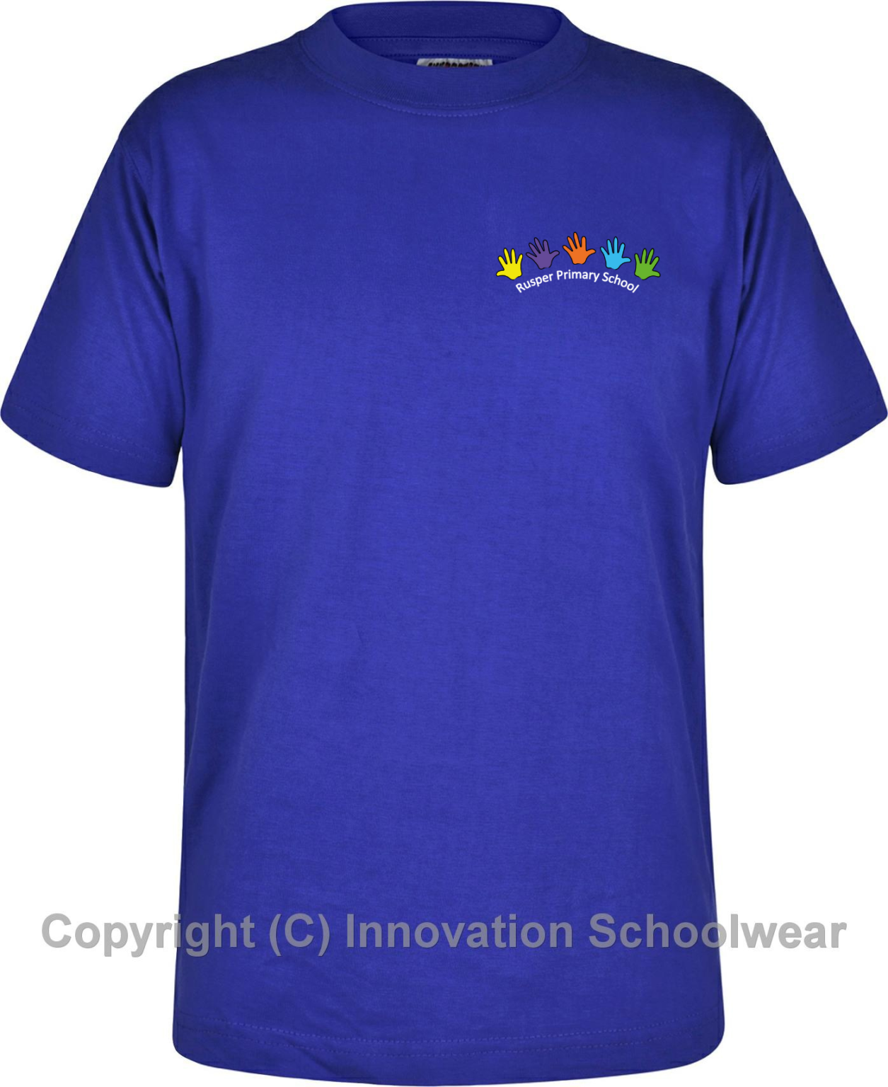 Rusper Primary School PE T-shirt BLUE - Taylor Made Uniforms