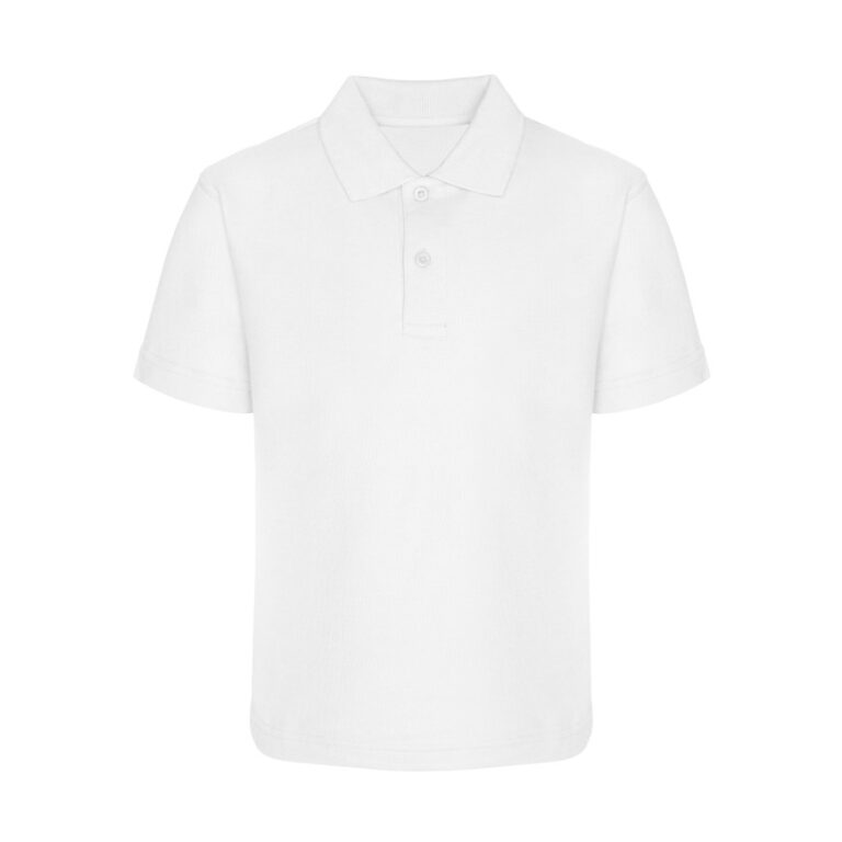 Plain White Polo - Taylor Made Uniforms